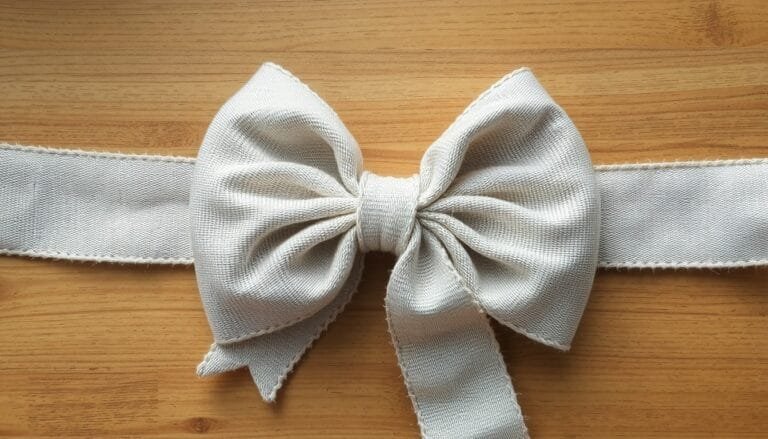 How to Make a Bow with Cloth Step-by-Step